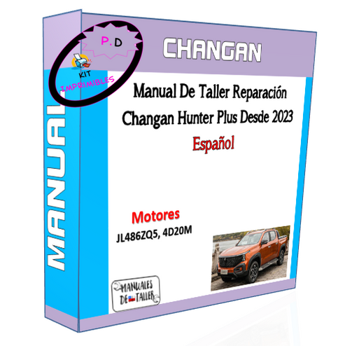 Manual De Taller Reparación Changan Hunter Plus Desde 2023 (Español ...