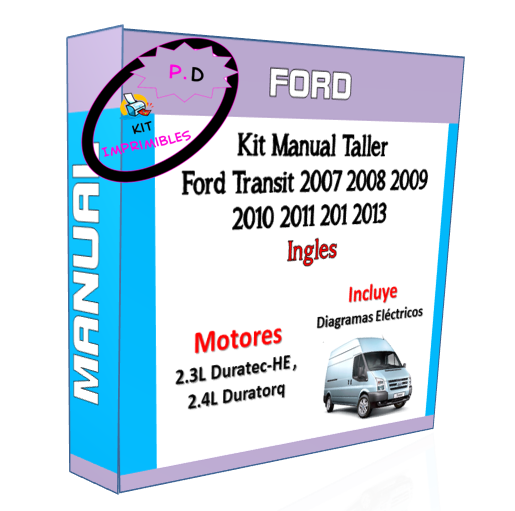 Workshop Manual Ford Transit 2007 2008 2009 2010 2011 2012-13 ...