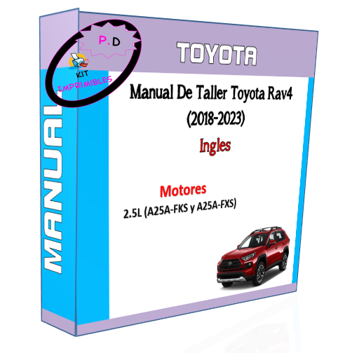 Manual De Taller Toyota Rav4 (2018-2023) En Ingles – Manuales De Taller ...