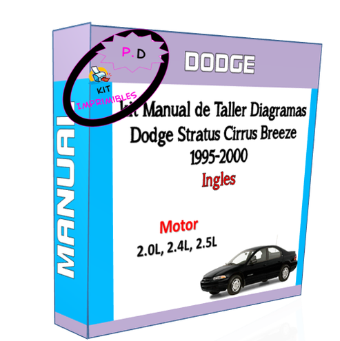 Manual De Taller Y Diagrama Dodge Stratus Cirrus Breeze 1995-2000 ...