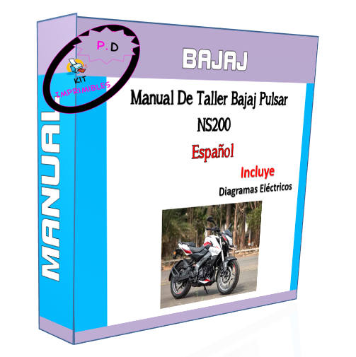 Bajaj Pulsar NS200 Workshop Manual In Spanish – Manuales De Taller Chile