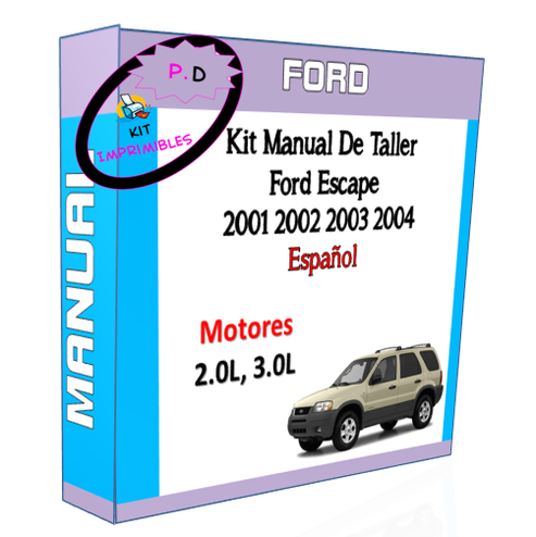 Manual De Taller Ford Escape 2001 2002 2003 2004 Español – Manuales De ...