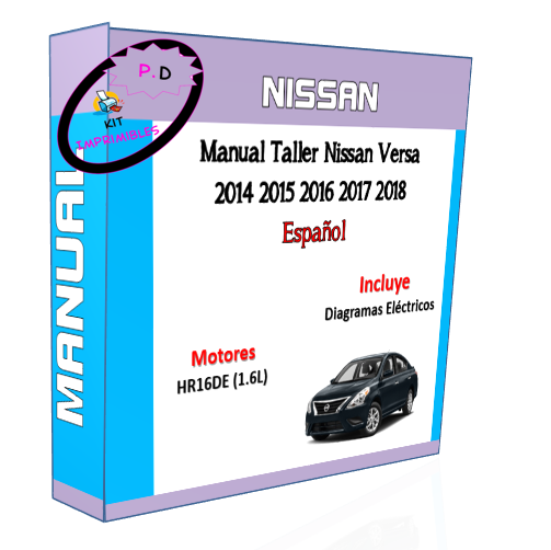 Nissan Versa Workshop Manual 2014 2015 2016 2017 2018 Spanish ...