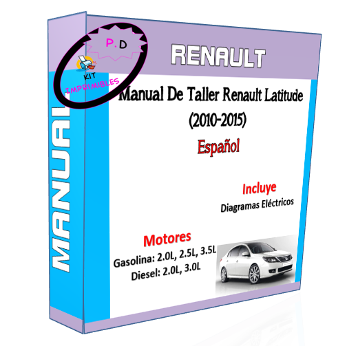 Manual De Taller Renault Latitude (2010-2015) En Español – Manuales De Taller Chile